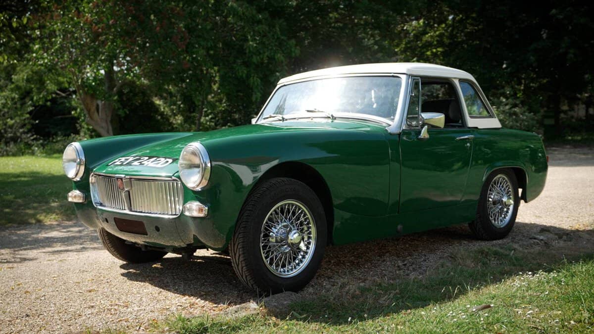 1966 MG Midget Mk2 - It's back - Vintage and Classic Car Competitions