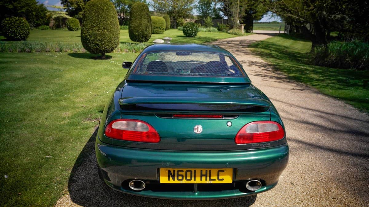 1996 MGF Mk1 - Vintage and Classic Car Competitions