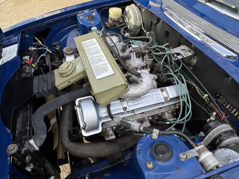 1976 Triumph Stag Delft Blue - Vintage and Classic Car Competitions