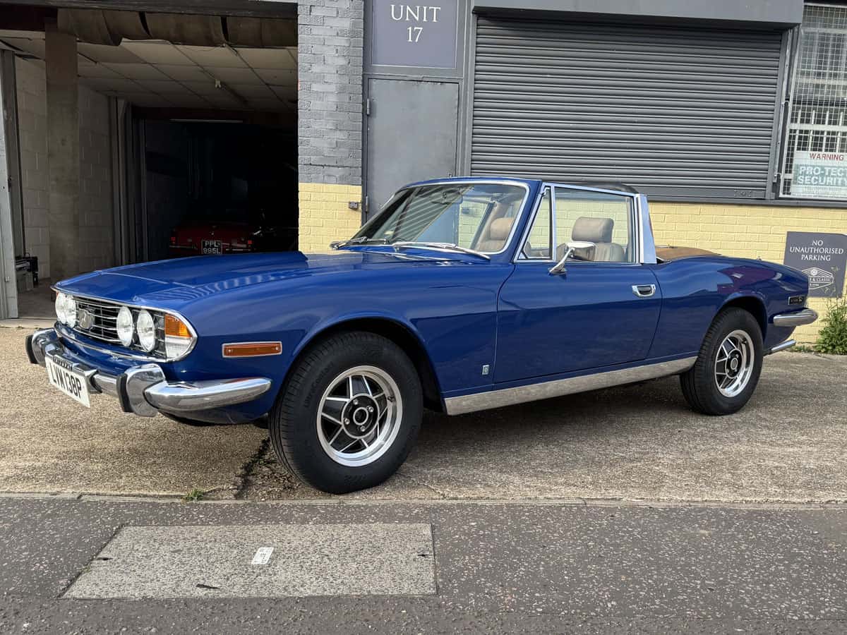 WIN 100 Tickets for 1976 Triumph Stag Delft Blue - Vintage and Classic ...